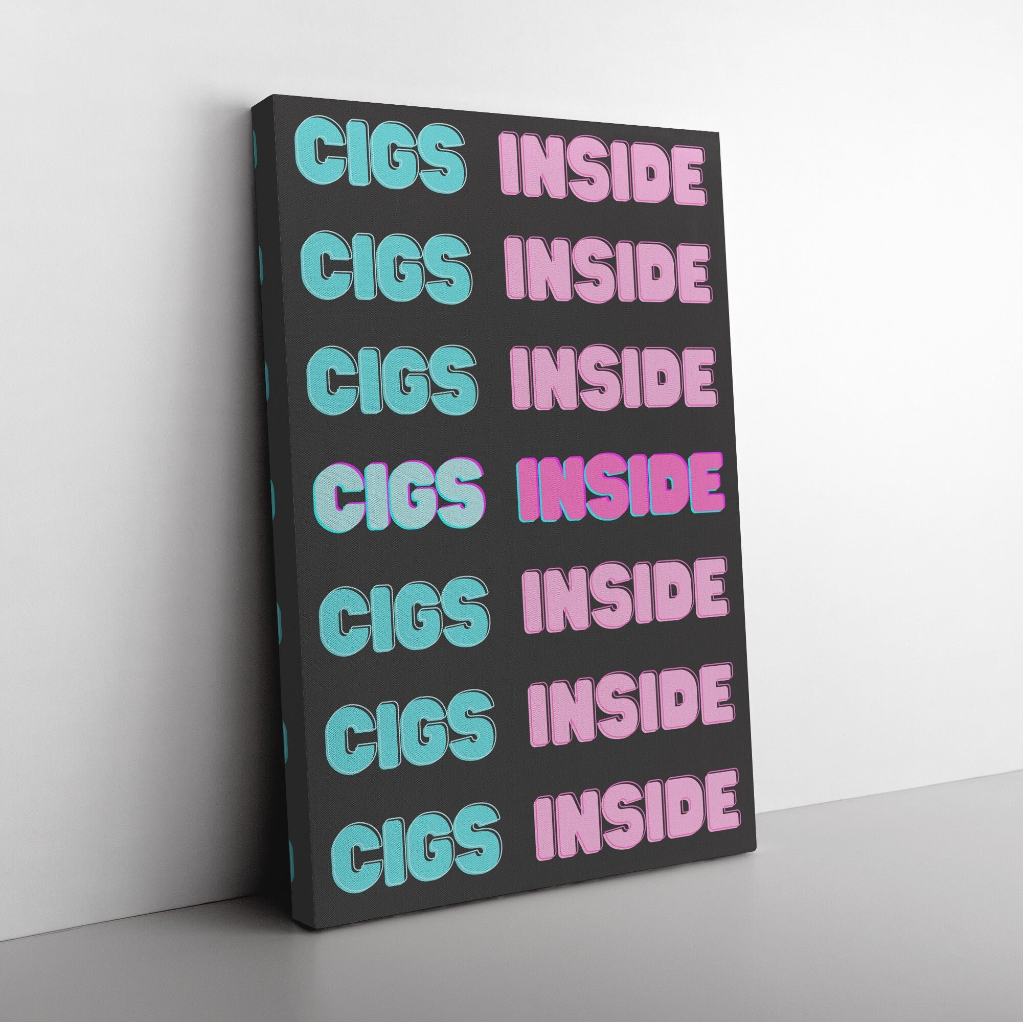 Demotivational Funny Poster / Cigs Inside / Smoking / Cigarettes Kill ...