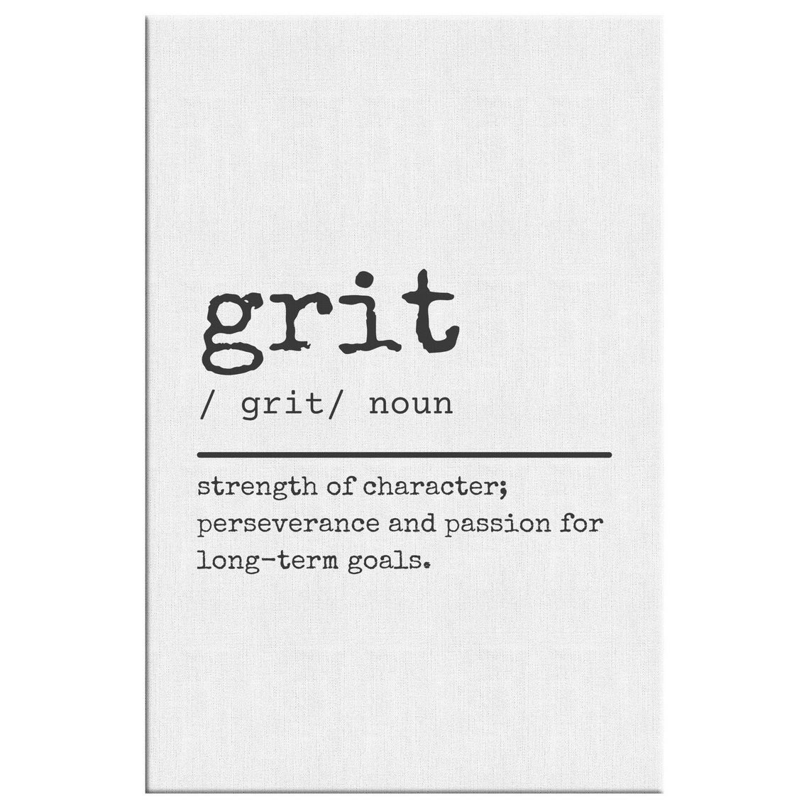 Grit Definition, Printable Wall Art, Grit Print, Grit Poster, Grit Wall ...