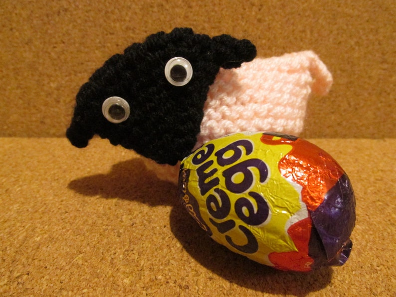 Hand Knitted Sheep Creme Egg Cover, Easter Egg Cosy - Etsy
