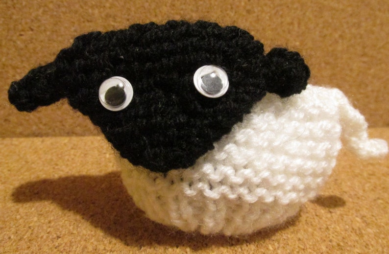 Hand Knitted Sheep Creme Egg Cover, Easter Egg Cosy - Etsy
