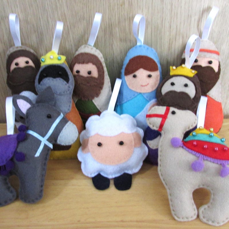 Felt Characters - Etsy