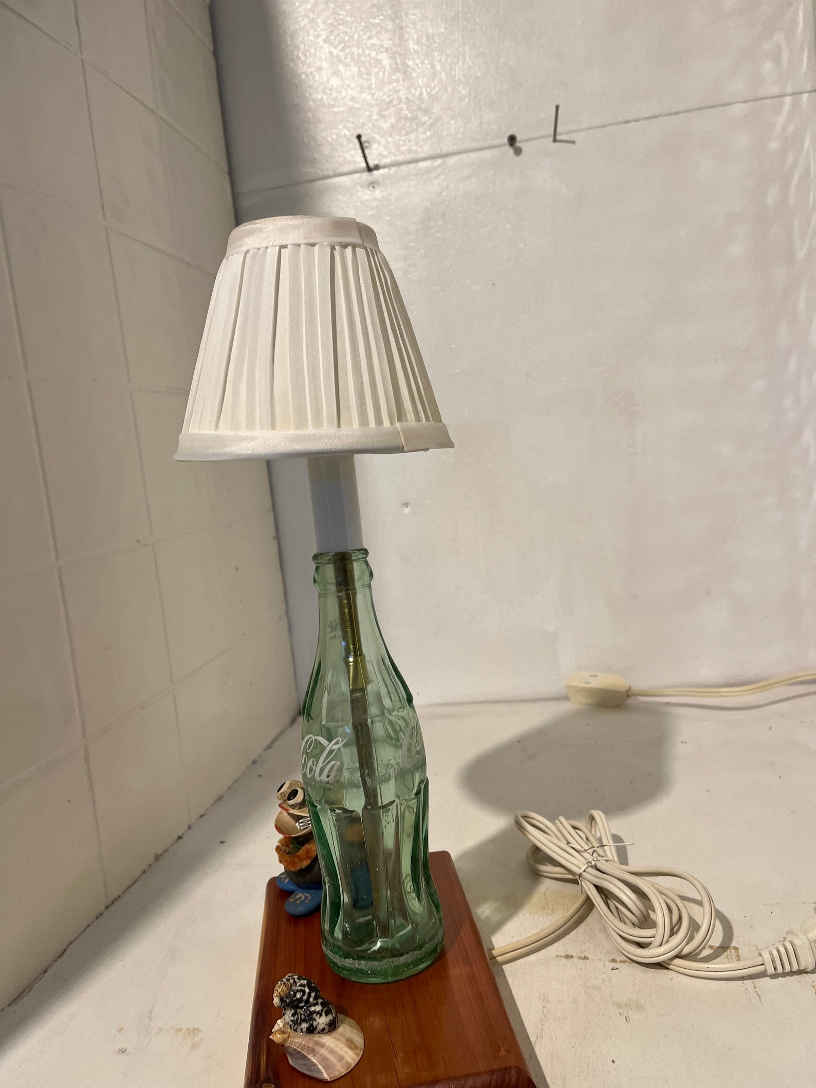 Home Made Nite Lite Out of a Recycled Old 6 1/2 Oz Coke Bottle. It Has ...