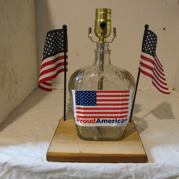 American Flag Lamp - Etsy