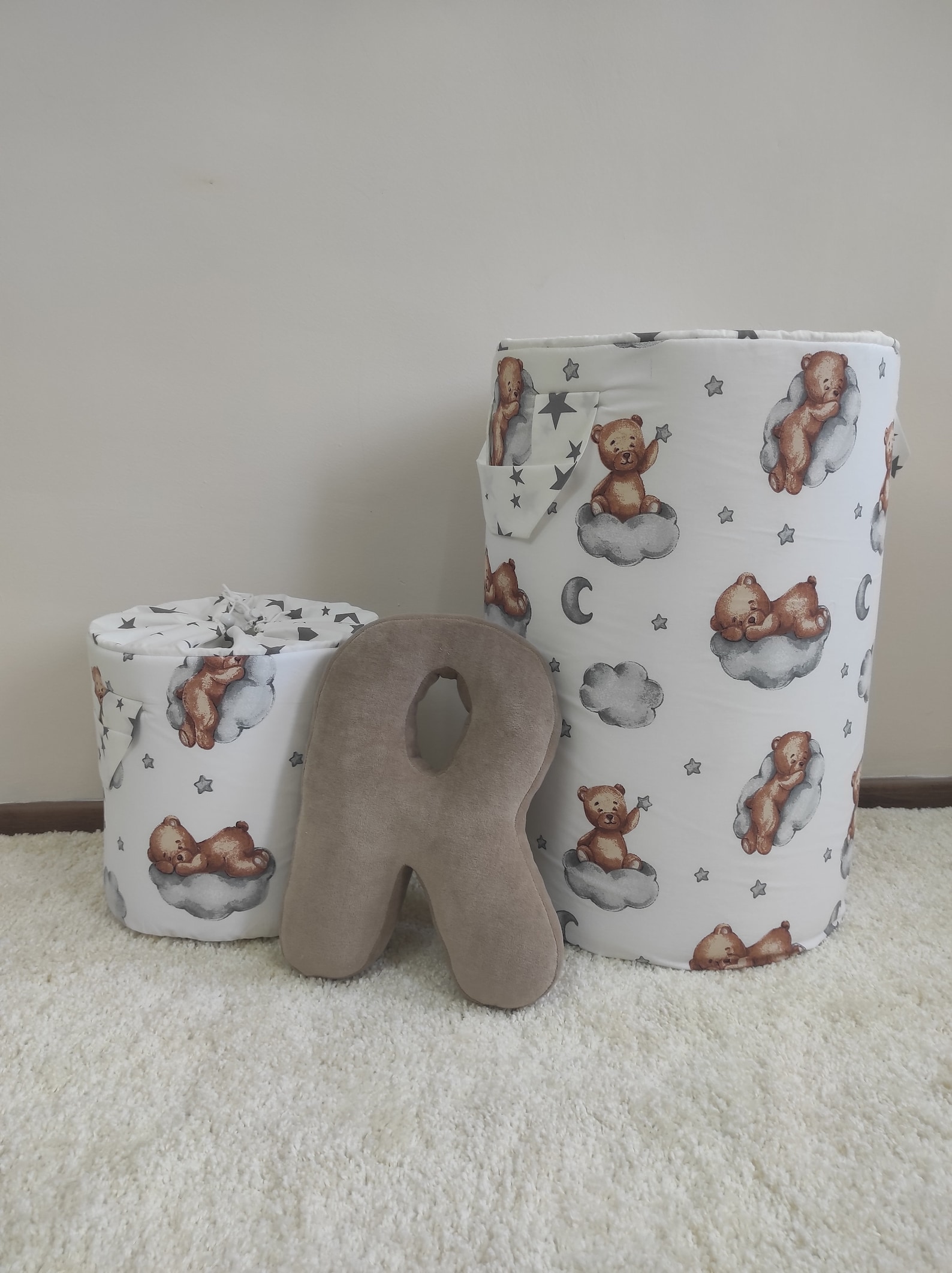 Fabric Toy Basket, Toy Organization for Toddler, Baby Gift Toy Storage ...