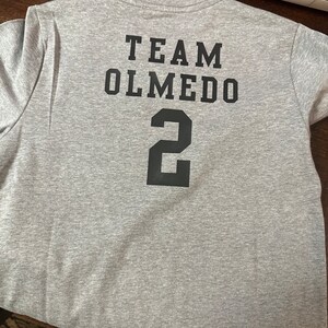 JERSEY LETTERING - Etsy