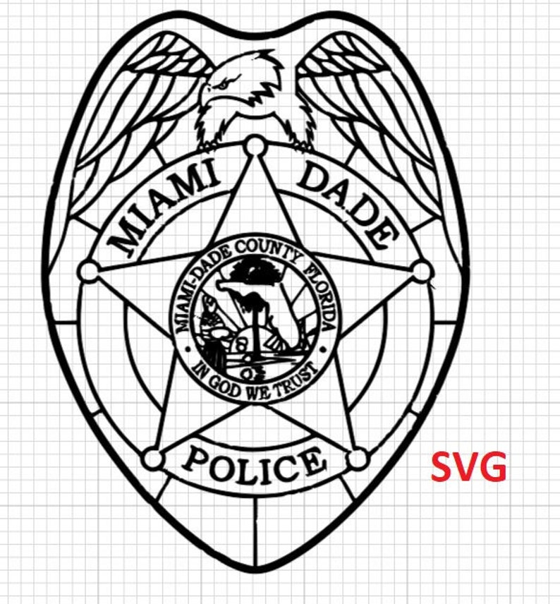 MIAMI DADE POLICE - Etsy