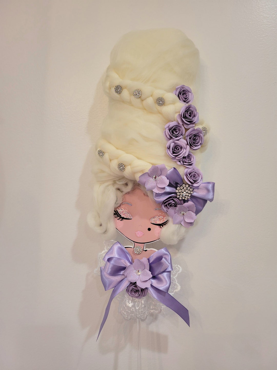 Large Queen Carlotta Bouffant Hair Decor Piece - Etsy