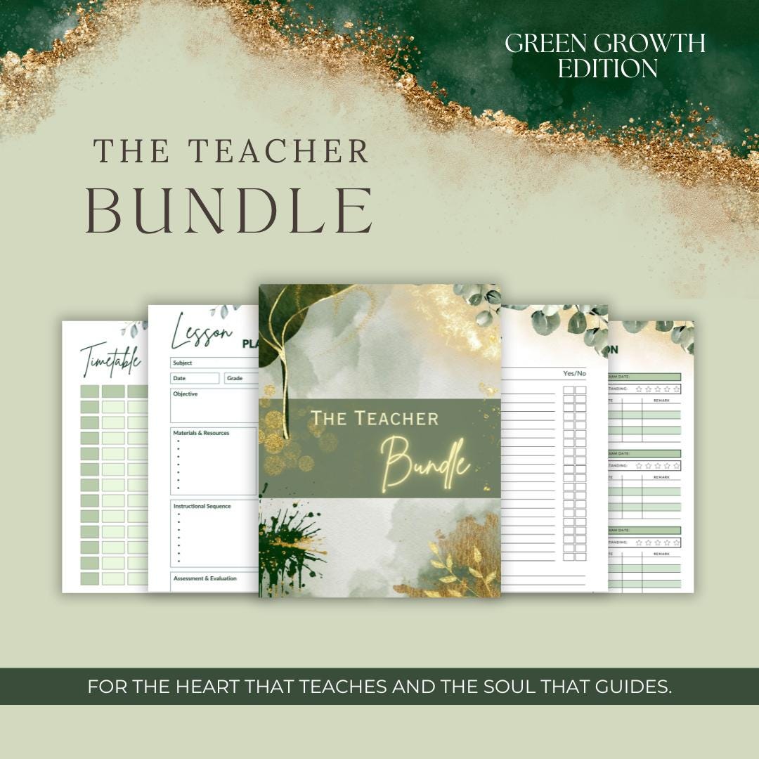 Printable Teacher Planning Bundle | Student Tracking | Classroom ...