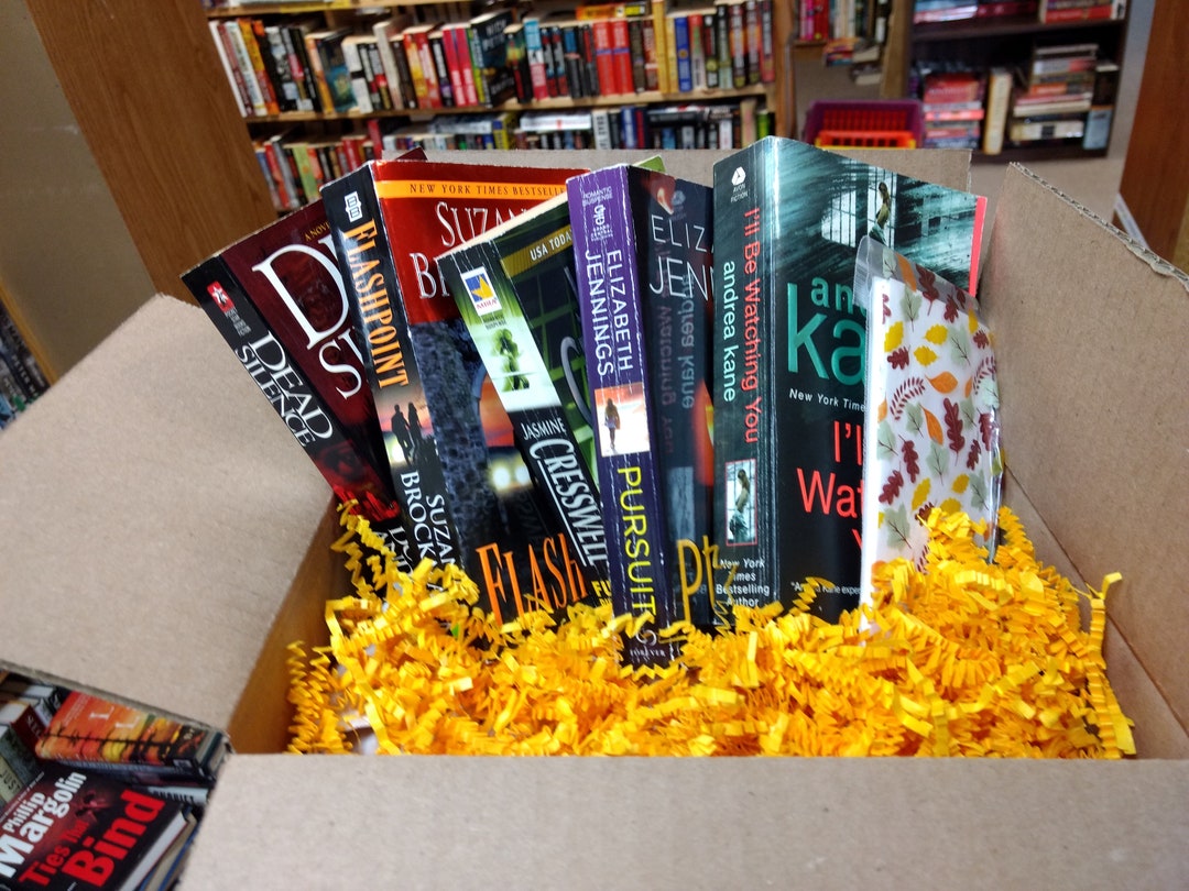 Romance Suspense Surprise Book Box Personalized for You Choose 1,3 or 6 ...