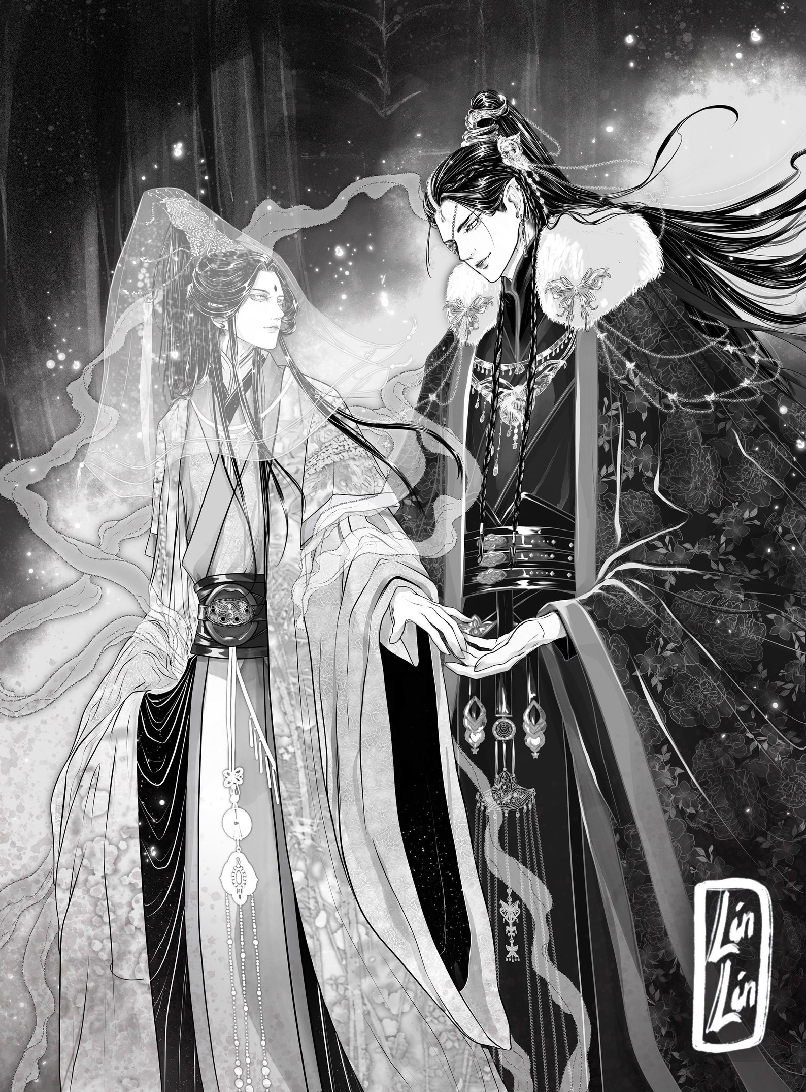 Digital Download of Xie Lian & Hua Cheng - Etsy