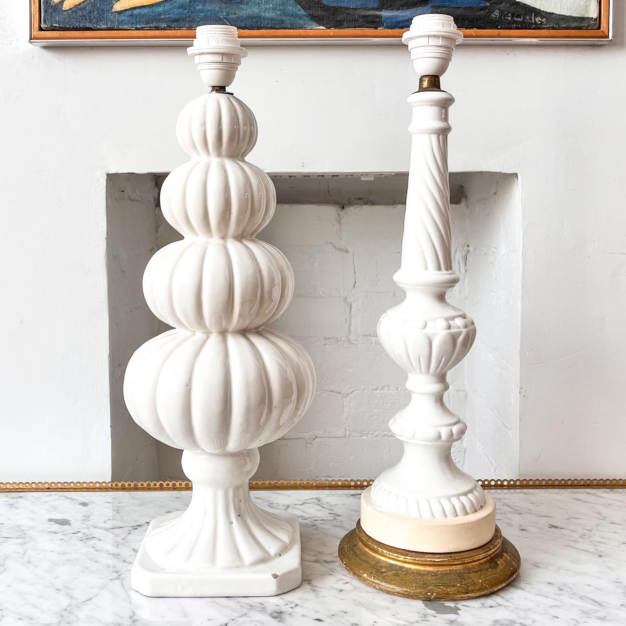 Mid Century Spanish Ceramic Table Lamp by Manises - Etsy