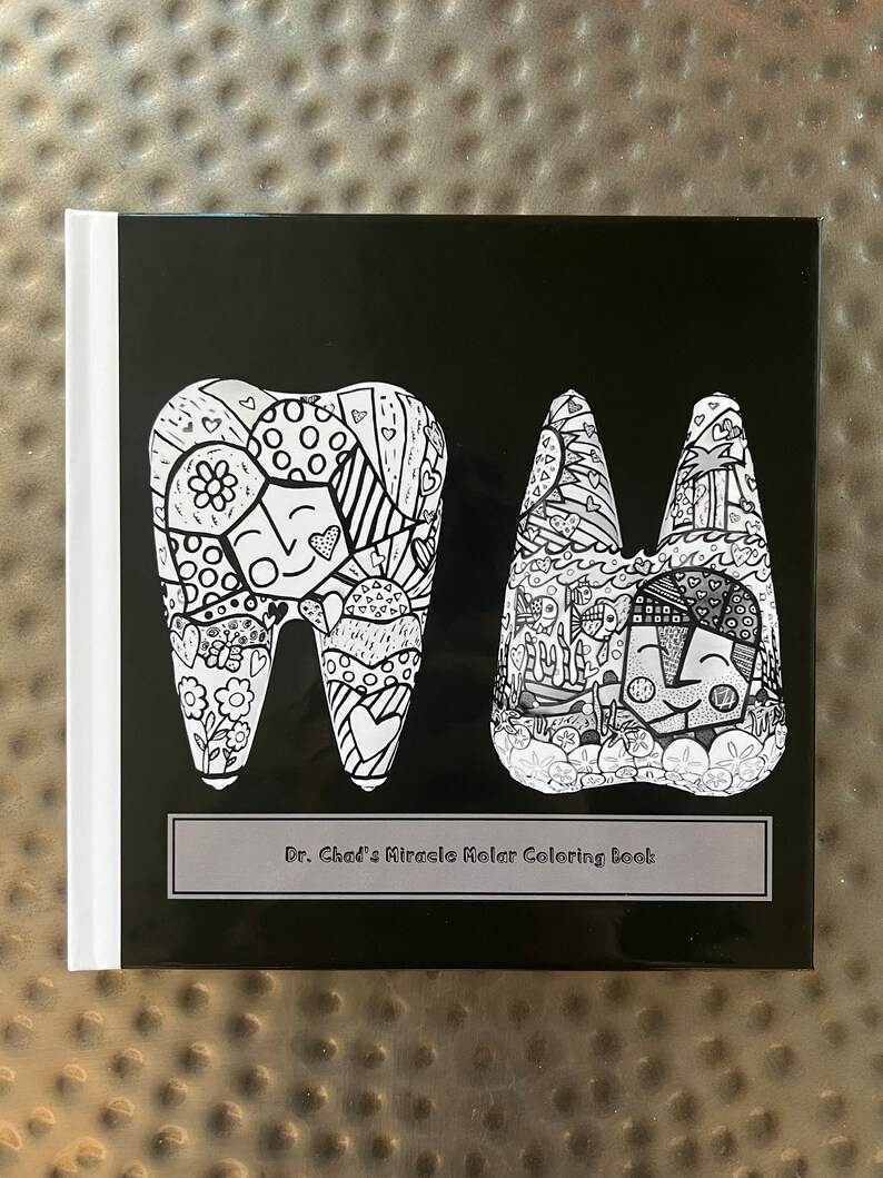 Miracle Molar Coloring Book - Etsy