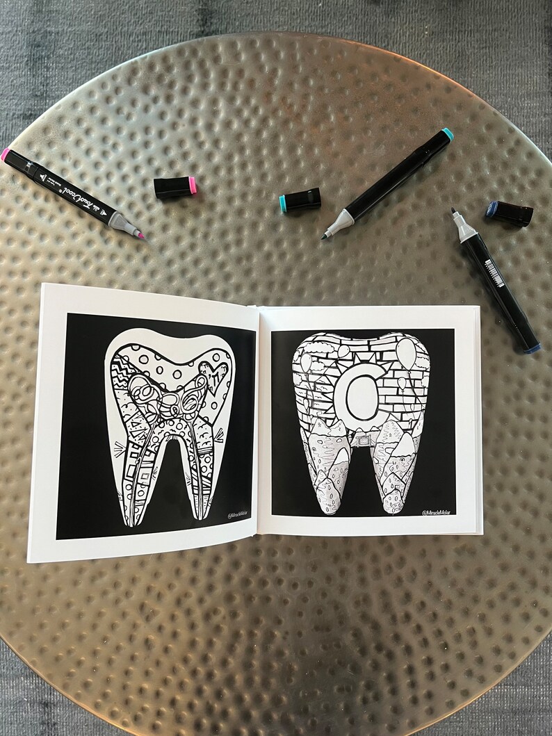 Miracle Molar Coloring Book - Etsy