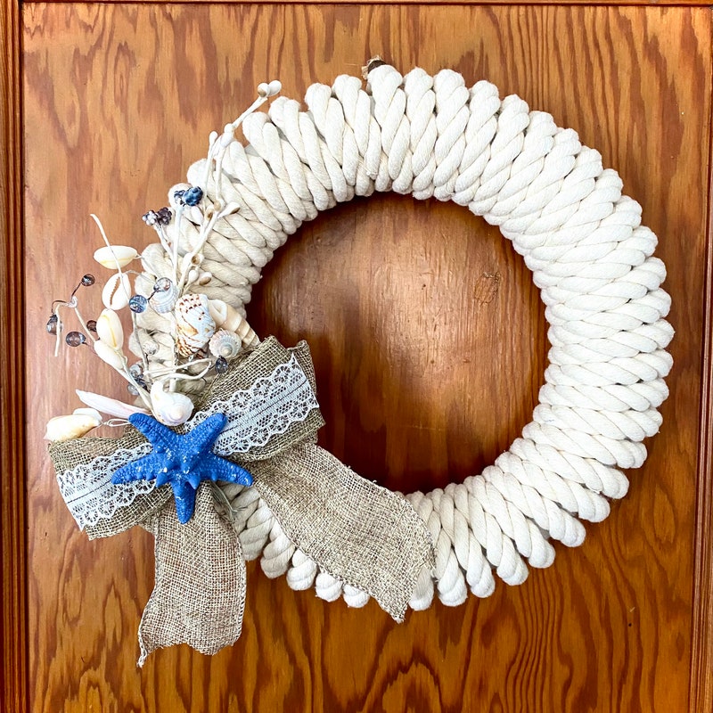Rope Wreath - Etsy
