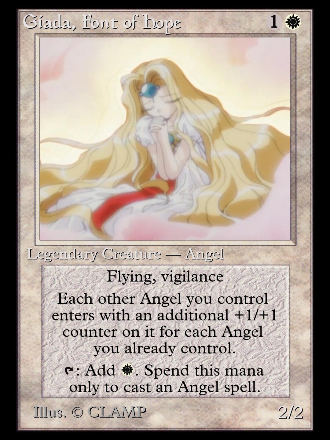 Commander Deck - Giada, Font of Hope Magic Knight Rayearth Princess ...