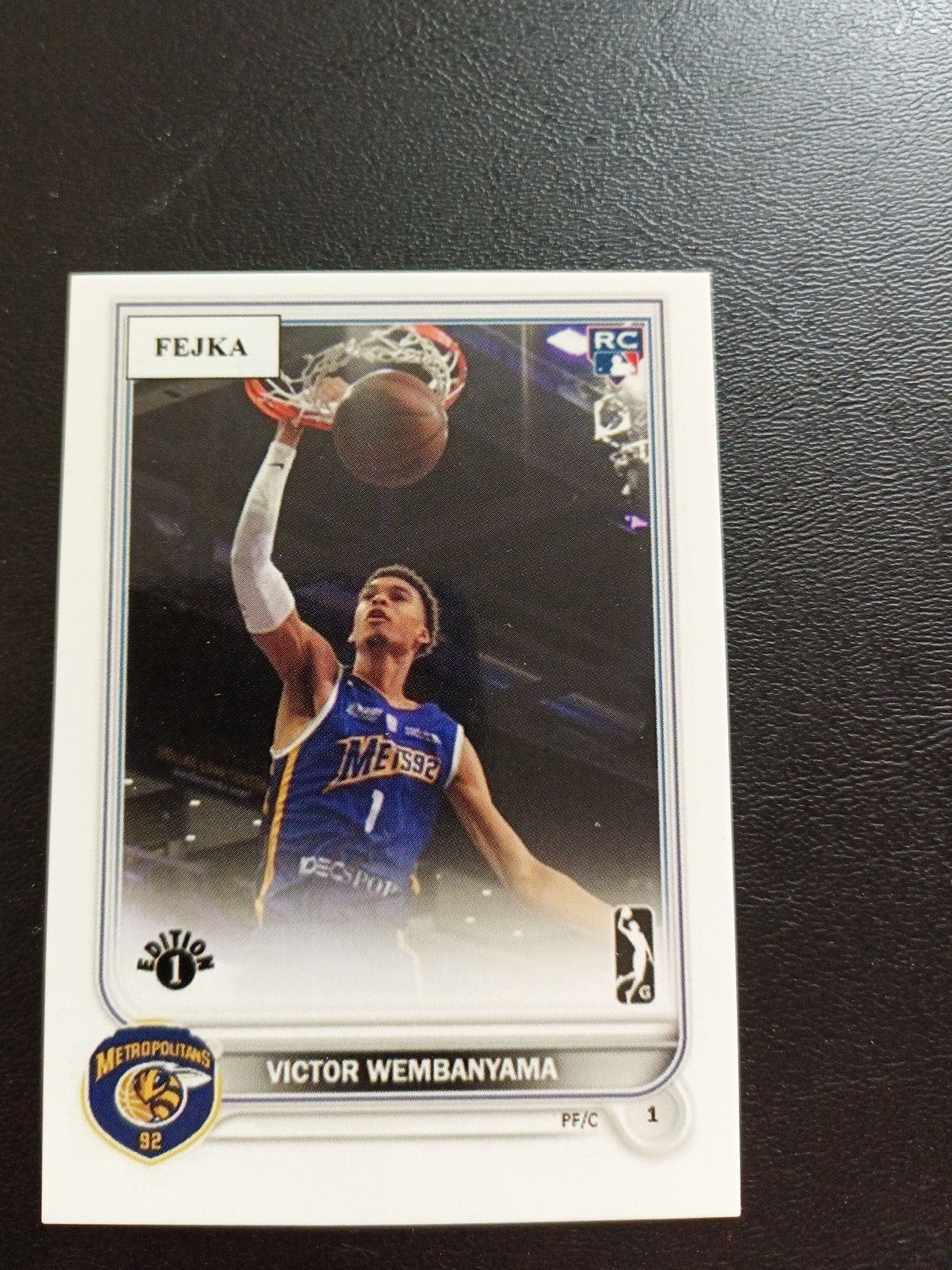 Custom 2022 Victor Wembanyama Rookie Card Preview Card - Etsy