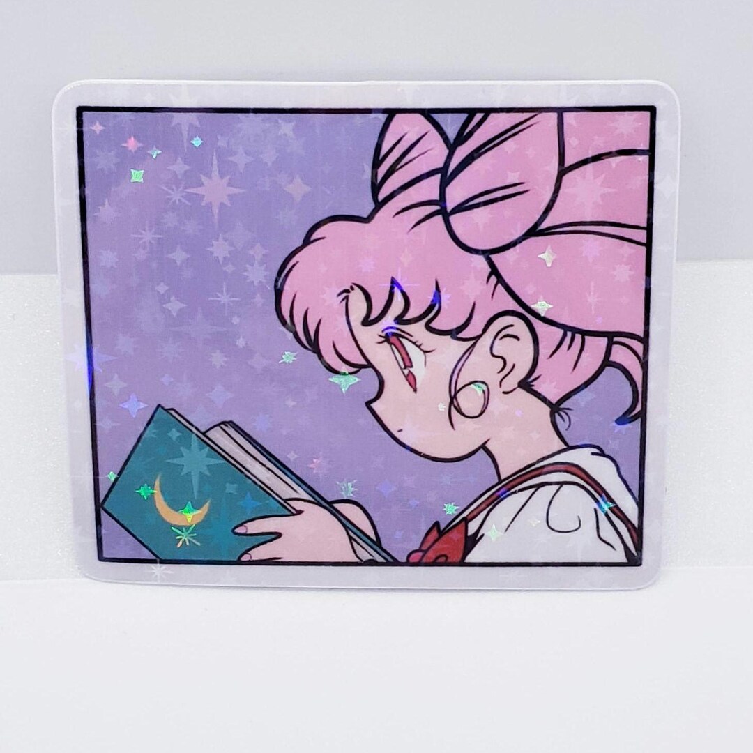 Sailor Moon Chibiusa Holographic Sticker Anime Chibiusa Sticker ...