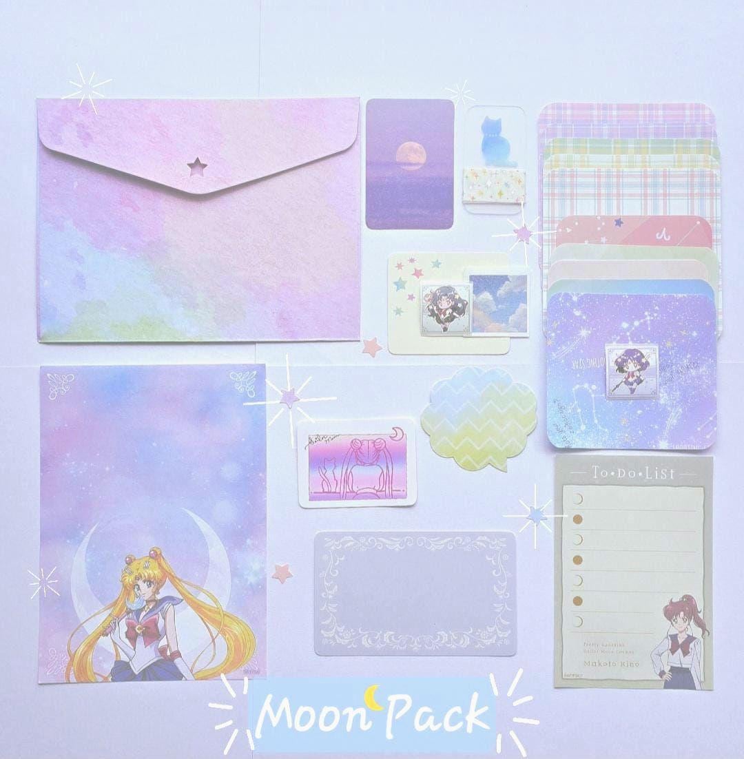 Sailor Moon Customized Stationery Theme Grab Bag: Anime Stickers, Memo ...