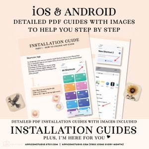 Cozy Fall App Icon Set Autumn Aesthetic Ios App Icons Custom Home ...