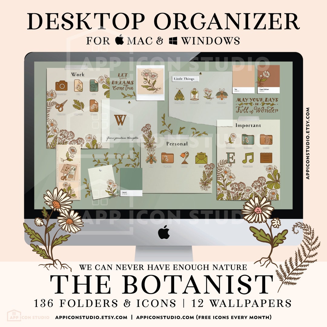 Desktop Icon Folders PC Mac Windows Computer Cozy Wallpapers ...