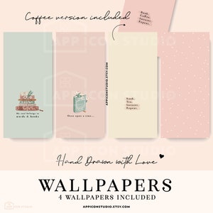 Book Lover App Icons, Bookworm Ios Icons, iPhone Icons for Book Lovers ...