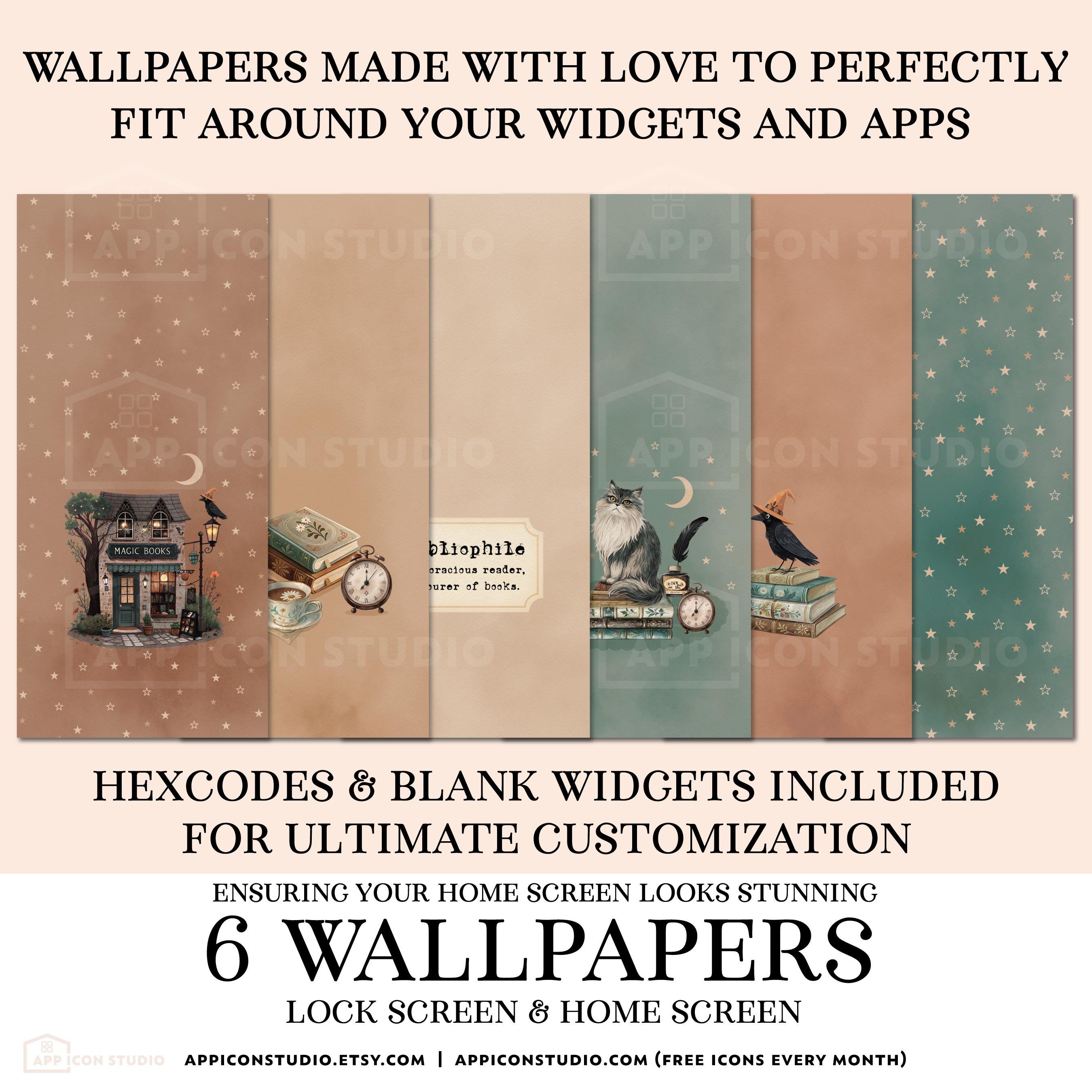 Book Genre Icons Ios App Icon Pack Reading iPhone Theme Cozy Magic ...