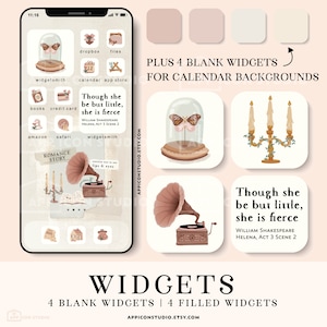 Light Academia Aesthetic IOS 14 Icons Pack, Beige Academia Ios App ...