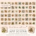 Ios 14 Theme Cottagecore Icons Ios App Icon Green iPhone Android ...