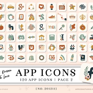 Hand Drawn App Icons, Ios Icons, iPhone Icons, Handdrawn Ios 14 Icons ...