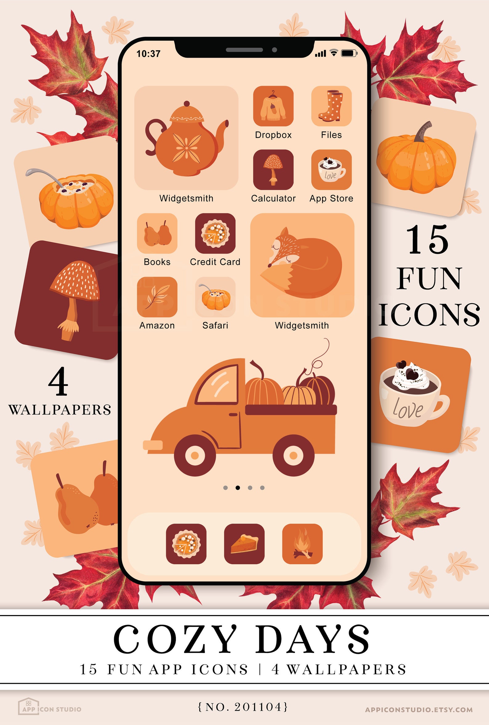 Fall Aesthetic, Autumn Icons, Autumn Aesthetic, Fall Ios 14, Aesthetic ...
