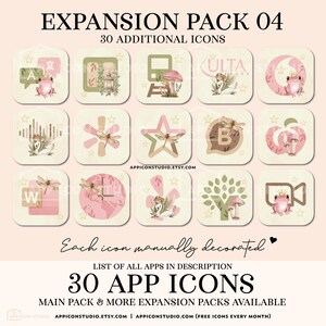 App Icon Pastel Pink Ios Icons Cute Icon Pack iPhone Wallpaper Icons ...