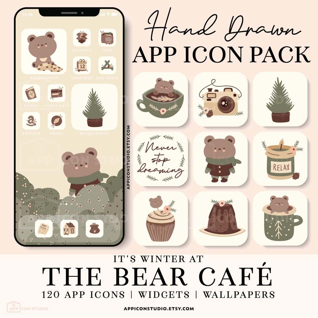 Christmas Icons Ios 15 Icons and Widgets Ios 14 App Icons iPhone Green ...