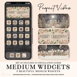 Christmas App Icons, Ios Icons Festive, Aesthetic Christmas Iphone ...