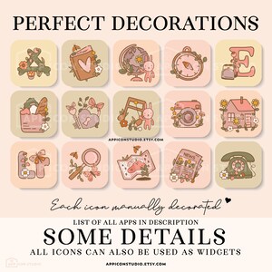 Cottagecore Aesthetic App Icons, Ios Icons, iPhone Icons, Cottagecore ...