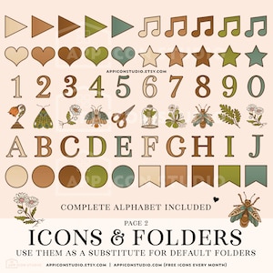 Desktop Icon Folders PC Mac Windows Computer Cozy Wallpapers ...