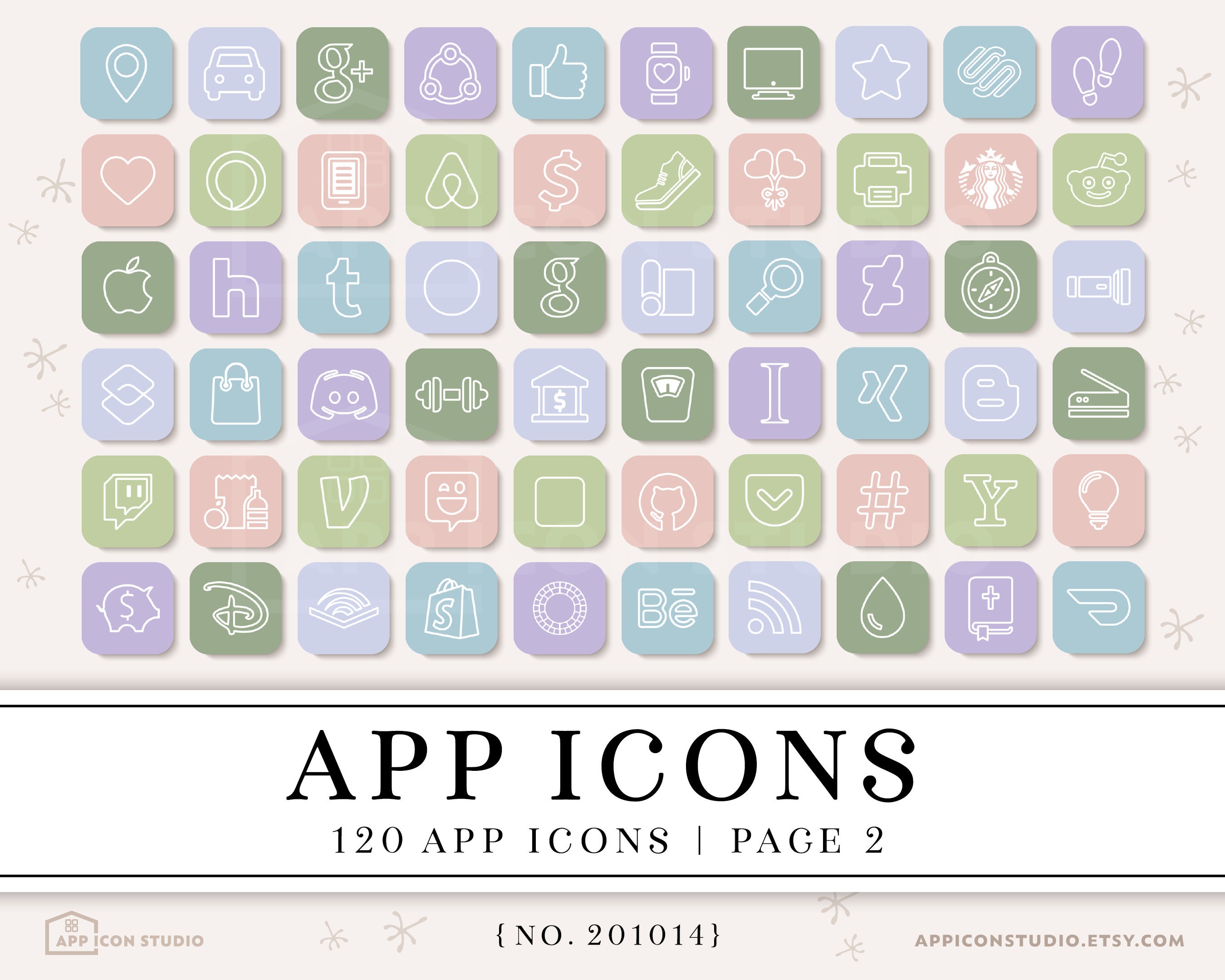 Ios14 App Icons Purple Widget Ios 14 Cover Widgetsmith Ios - Etsy