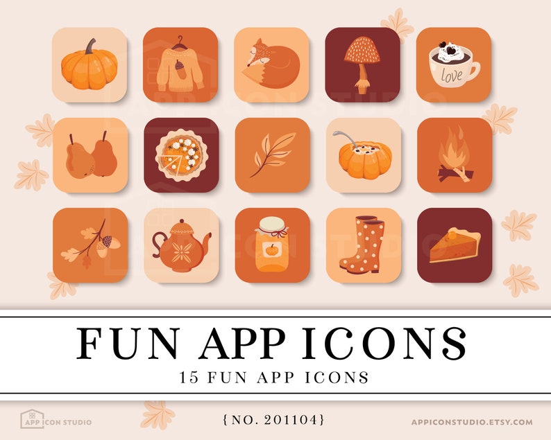 Fall Aesthetic, Autumn Icons, Autumn Aesthetic, Fall Ios 14, Aesthetic ...
