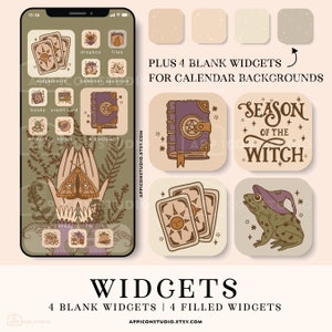 Witchcraft Bundle With Icons, Widgets and Wallpapers for Phone and ...