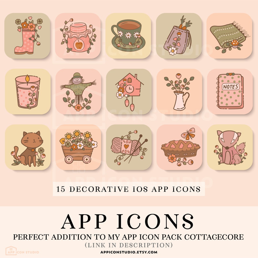 Download Free Cute Aesthetic Icons for Apps Beautifully Designed