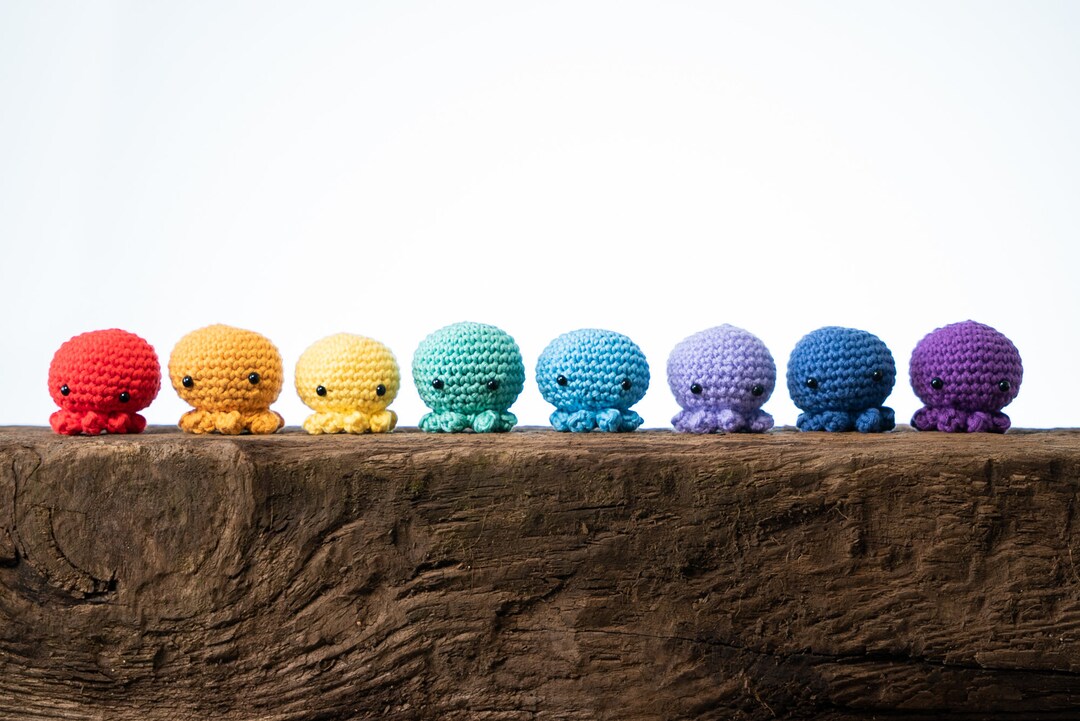 Octopus Worry Pet Toy - Handmade - Etsy