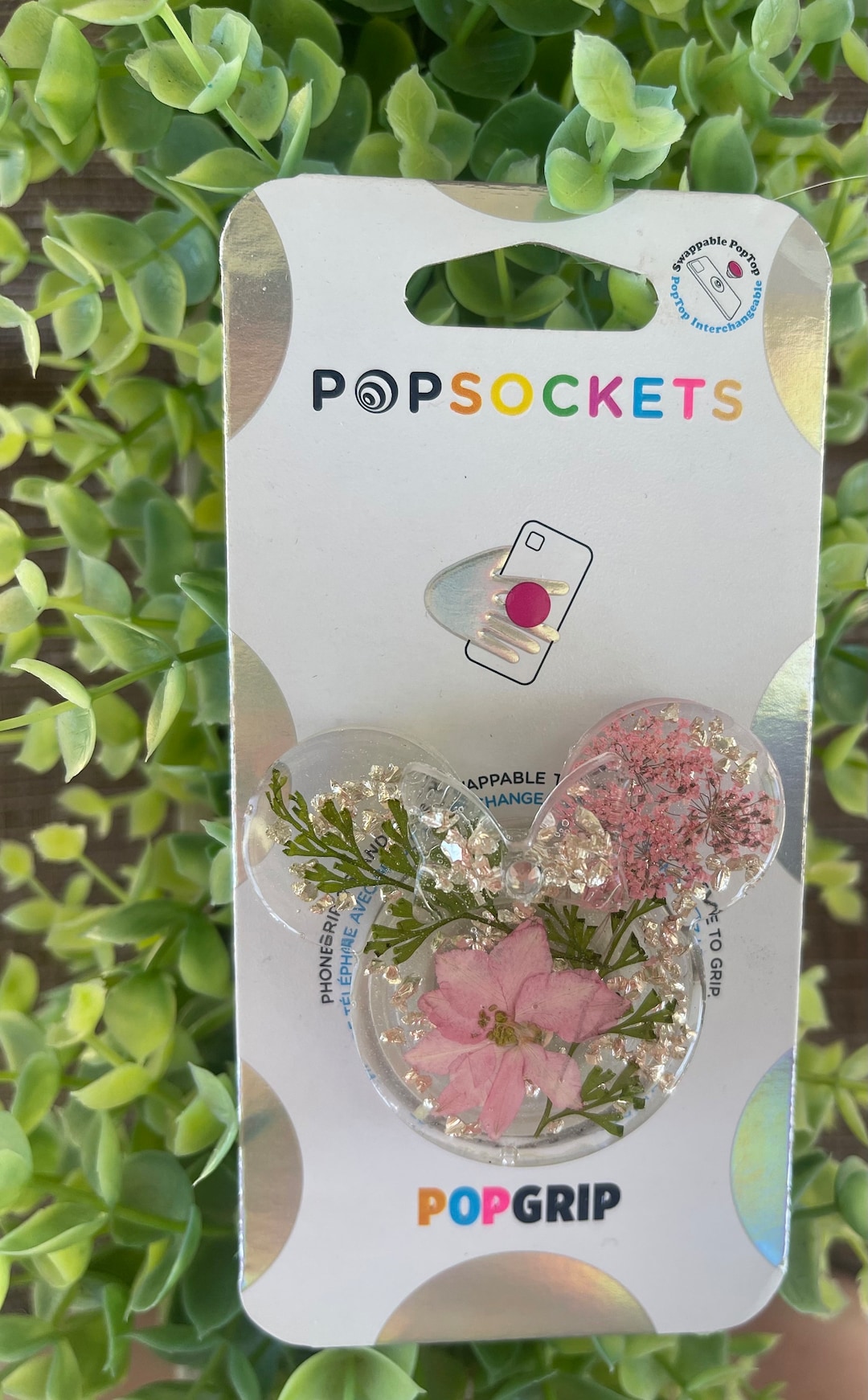 Pretty in Pink Florals Popsocket/badge Reel - Etsy