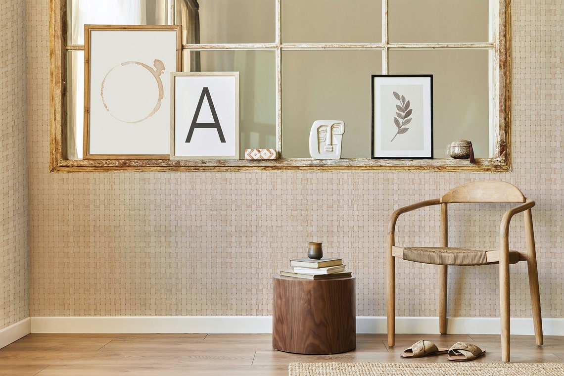 Rattan Peel and Stick Wallpaper Interior Sheet - Etsy Australia