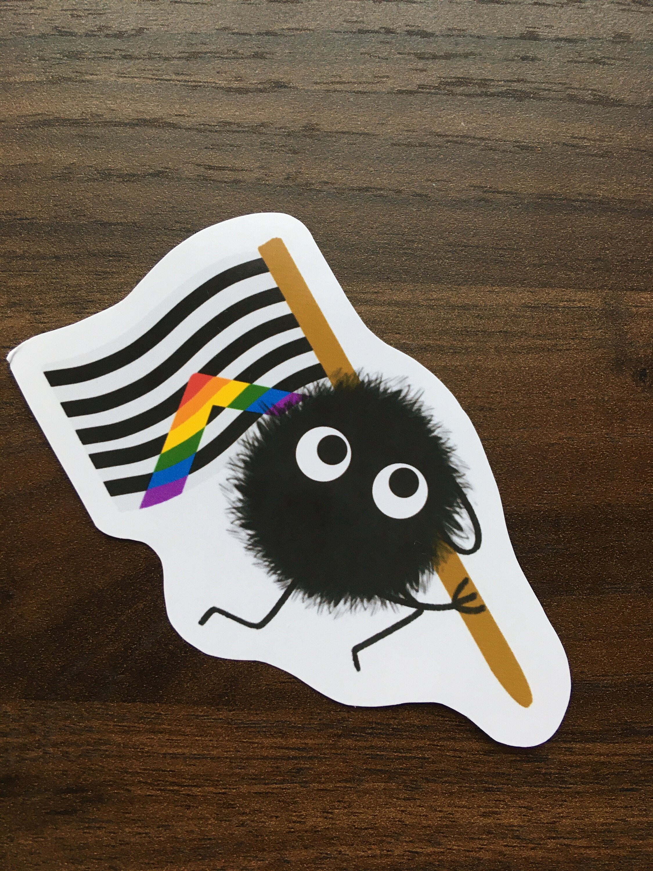 LGBTQ Soot Sprite Stickers | Etsy