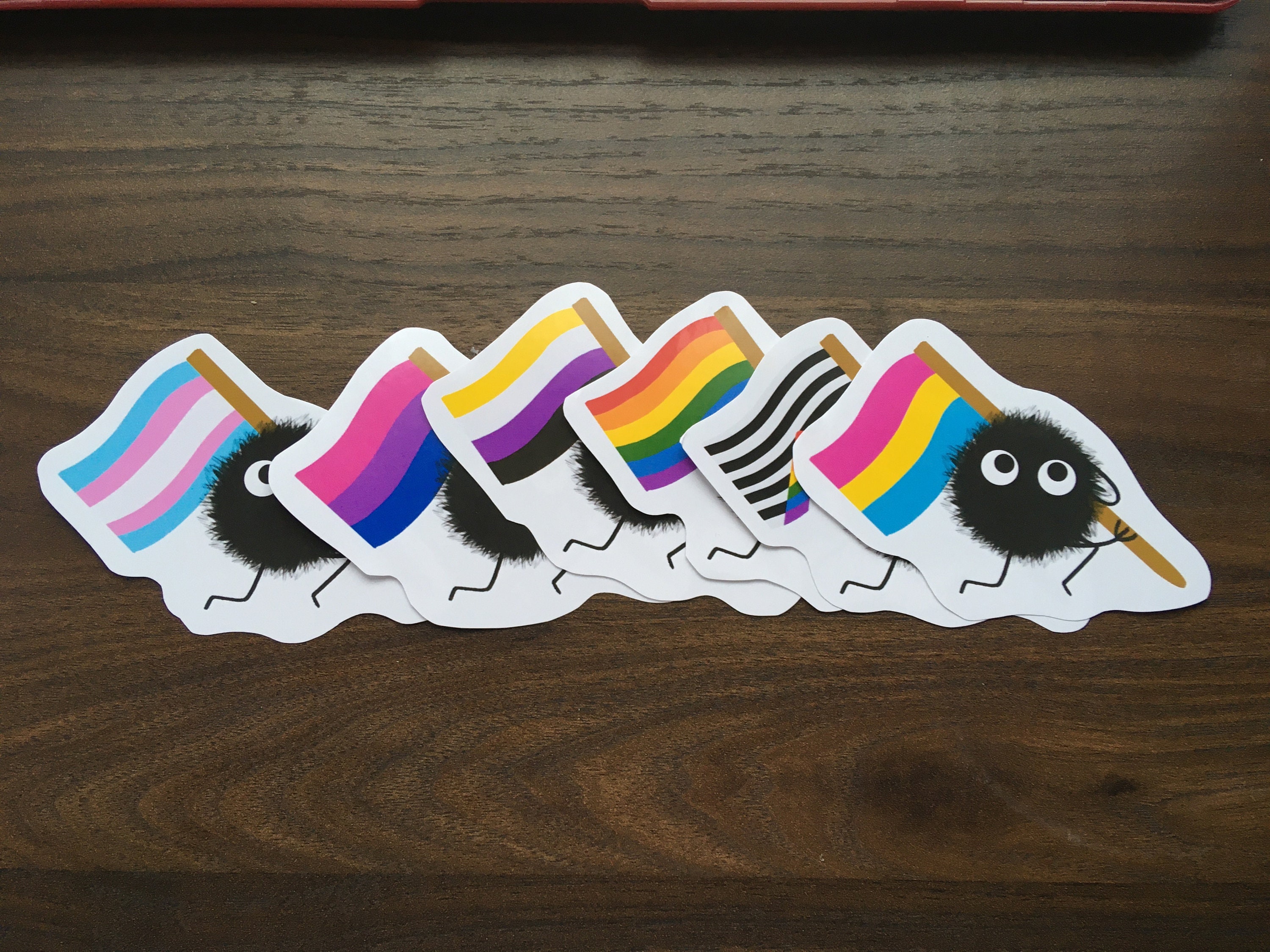 LGBTQ - Soot Sprite Stickers - Etsy