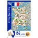 France Map Wooden Jigsaw Puzzle Handmade for Children and Adults ...