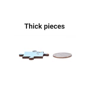 Brazil Map Wooden Jigsaw Puzzle for Kids 6+, Handmade Educational ...