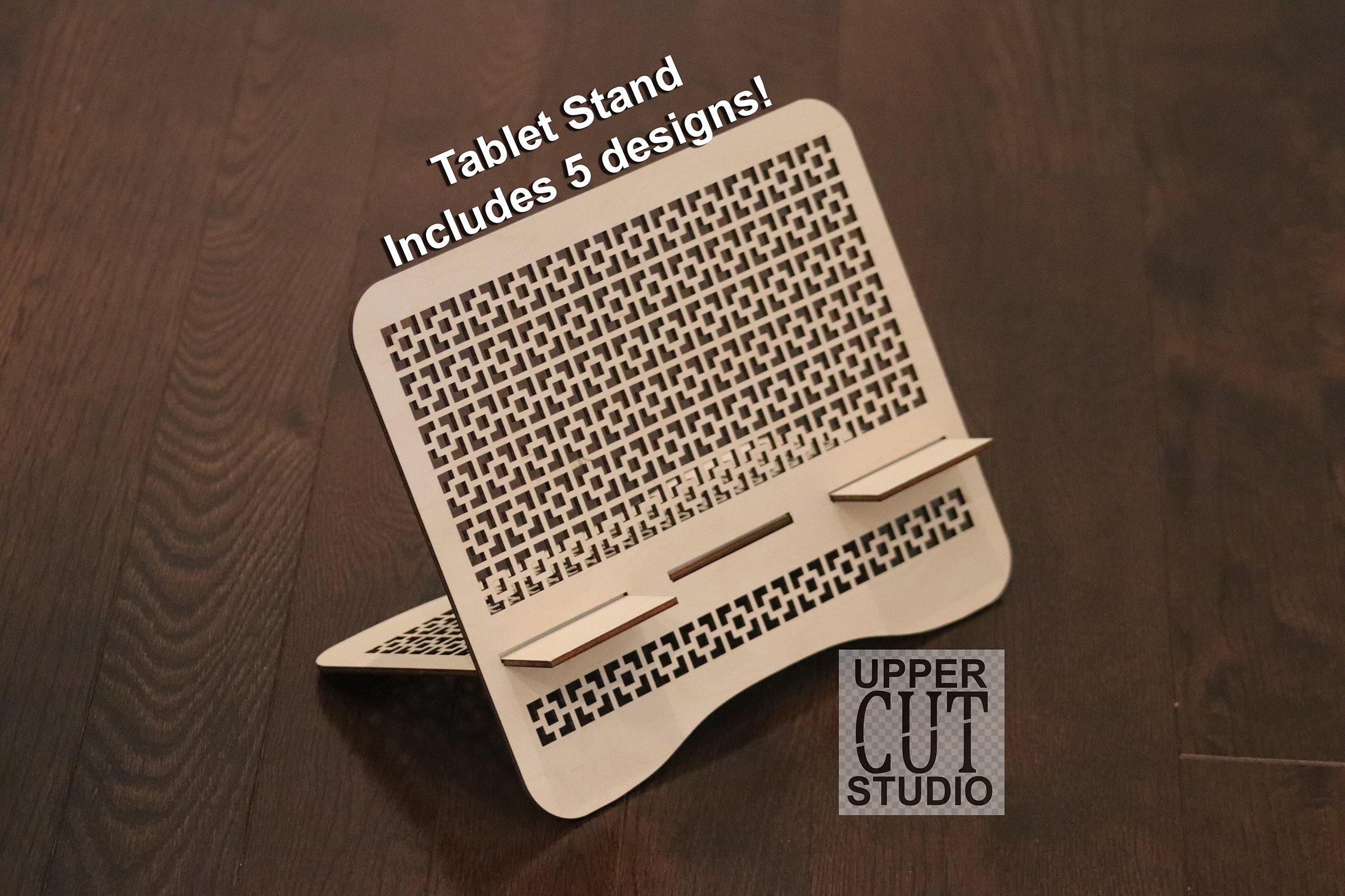 Tablet Stand SVG Files (5 Designs) - Etsy