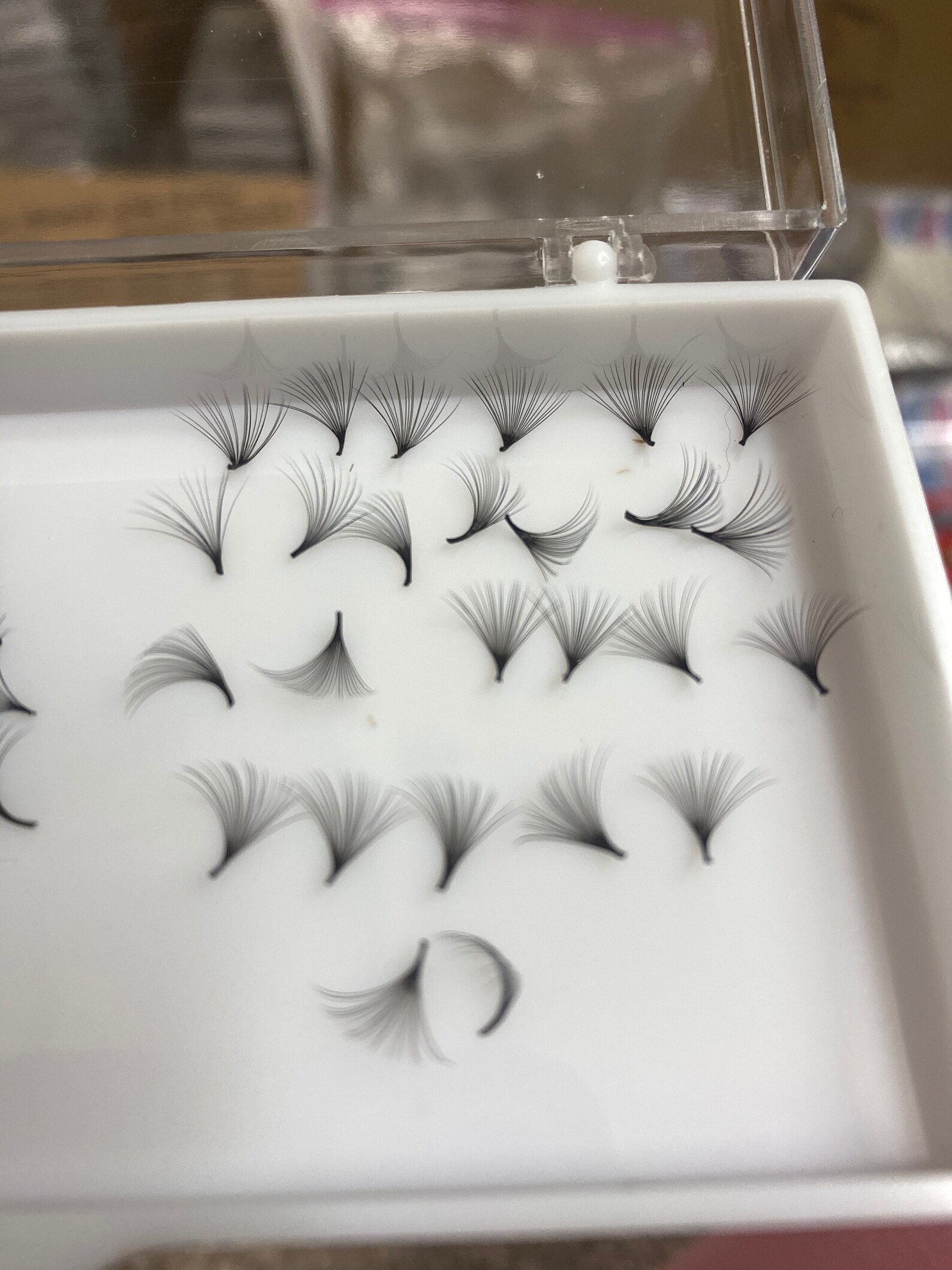 Wide 1000 Fans 5D 8D 10D 15D Wide Promade Handmade Fans 0.07 - Etsy