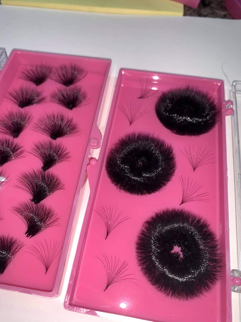 Wide 1000 Fans 5D 8D 10D 15D Wide Promade Handmade Fans 0.07 - Etsy