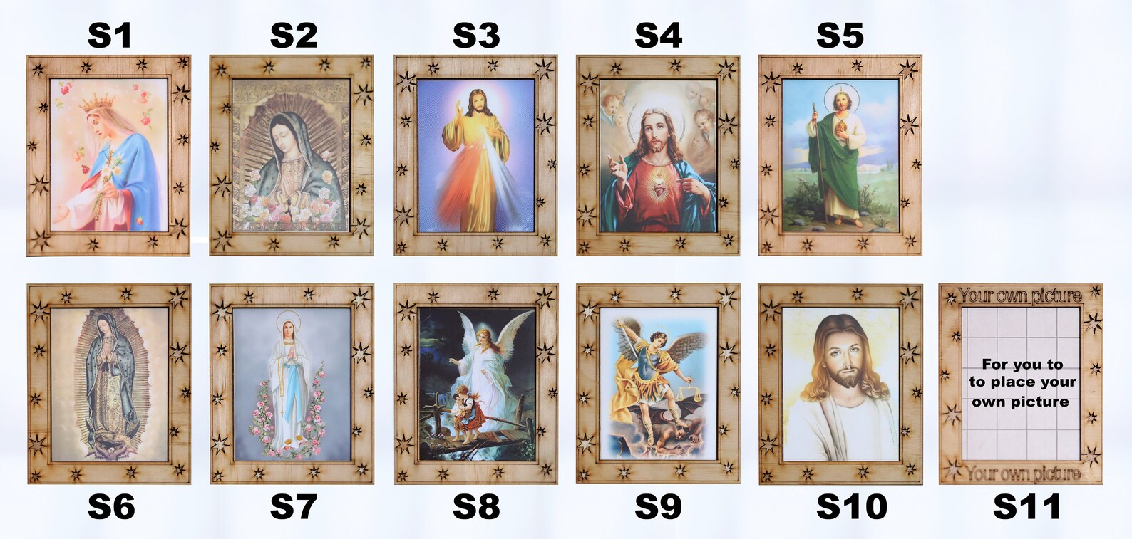 Personalized Catholic Frames | Etsy